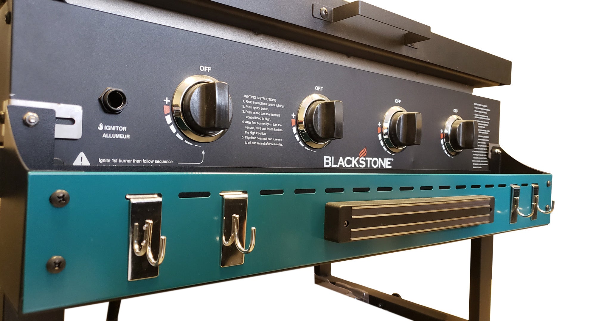 Front Tool and Bottle Tray for 36-inch Blackstone Griddle – Backyard ...