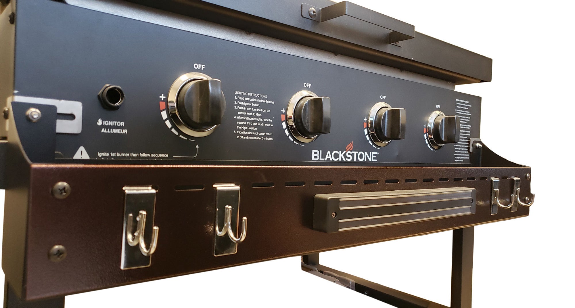Front Tool and Bottle Tray for 36-inch Blackstone Griddle – Backyard ...