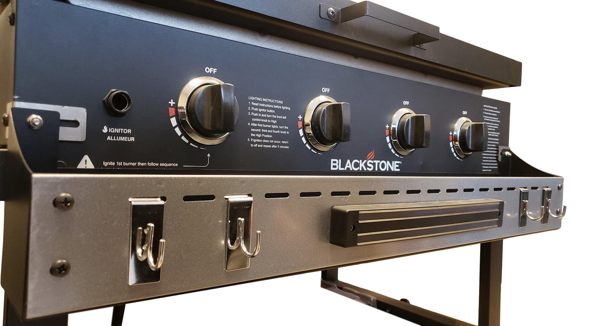 Front Tool and Bottle Tray for 36-inch Blackstone Griddle – Backyard ...
